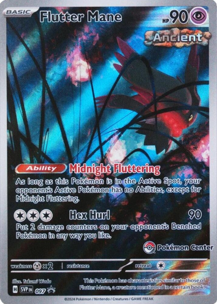 Flutter Mane Illustration Rare Promo - SVP097 - Scarlet & Violet Promo ...